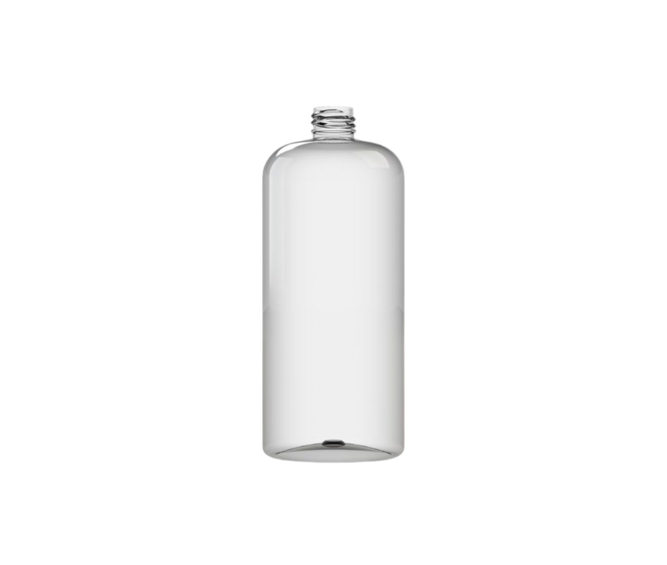 Plastflaska oval 1 L till handsprit BOS.1000 | Tara Pac AB